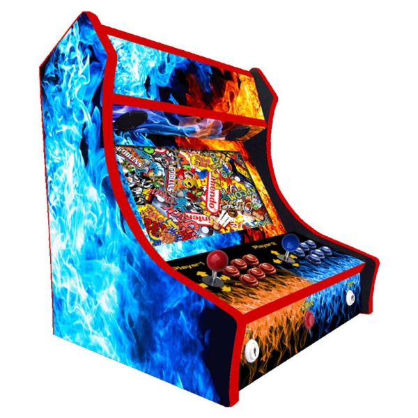 2 Player Bartop Arcade Machine - Star Fighter Themed multi games ...