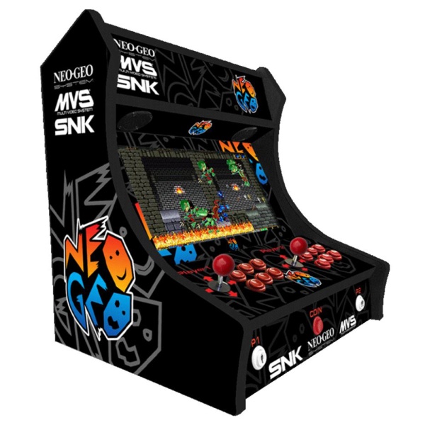 2 Player Bartop Arcade Machine - NEO GEO v1 Themed multi games machine ...