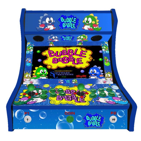 2 Player Bartop Arcade Machine -Bubble Bobble Themed Arcade Machines ...