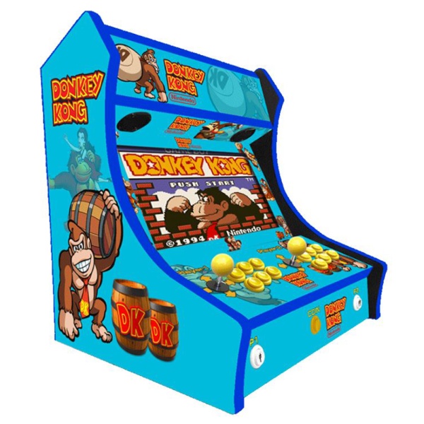 2 Player Bartop Arcade Machine - Donkey Kong Themed Arcade Machines ...
