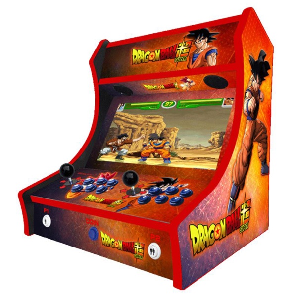 2 Player Bartop Arcade Machine - Dragon Ball Z Themed Arcade Machines ...