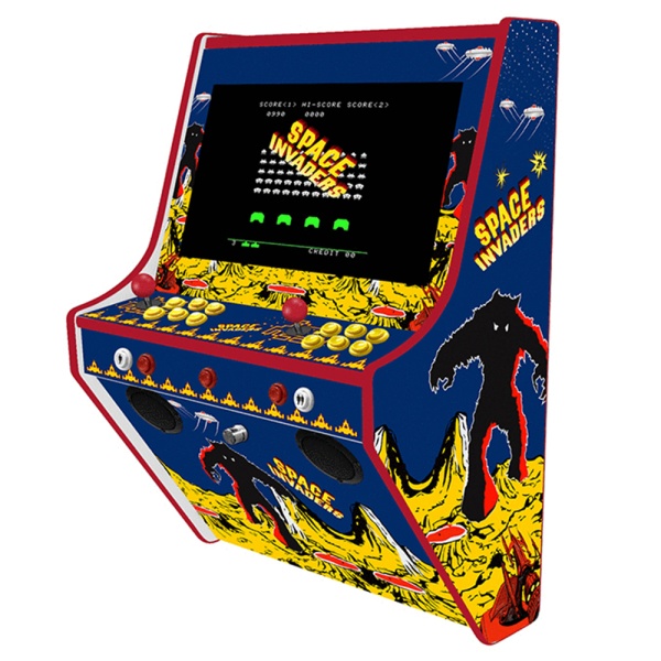 Wall Mounted 2 player Arcade Machine,Space Invaders Arcade Machine ...
