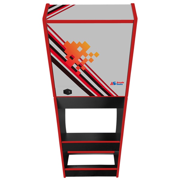 2 Player Space Invaders Pixels Arcade Machine - Arcade Geeks