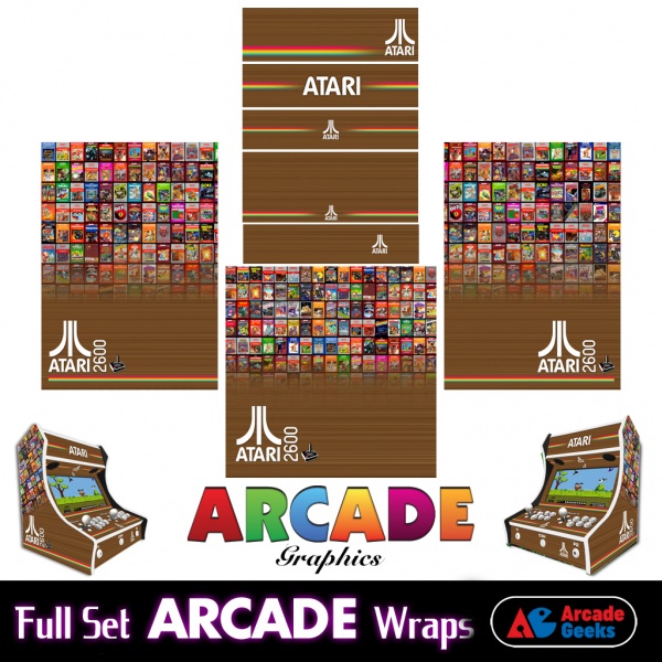 Arcade Cabinet Graphics & Artwork - Arcade Geeks - Arcade Geeks