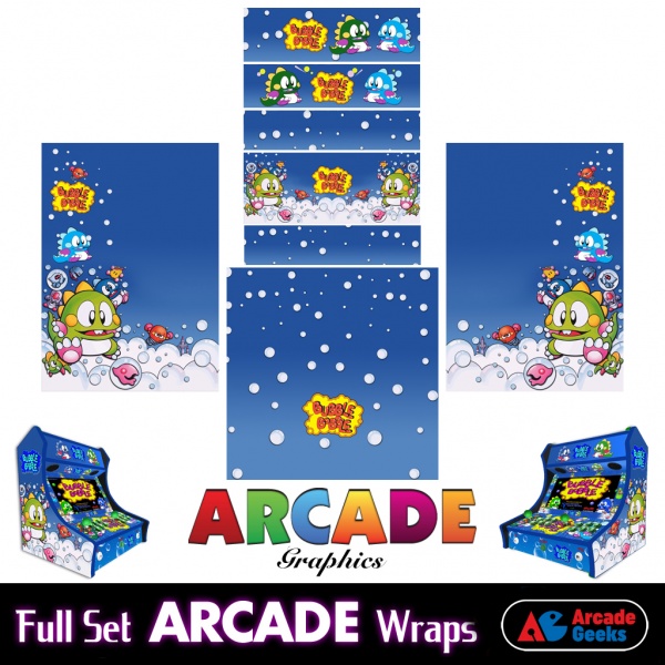 Arcade Cabinet Graphics & Artwork - Arcade Geeks - Arcade Geeks