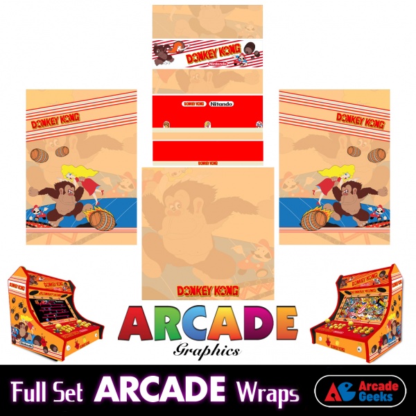 Arcade Cabinet Graphics & Artwork - Arcade Geeks - Arcade Geeks