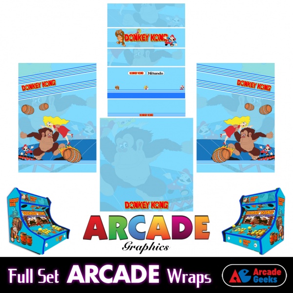 Arcade Cabinet Graphics & Artwork - Arcade Geeks - Arcade Geeks
