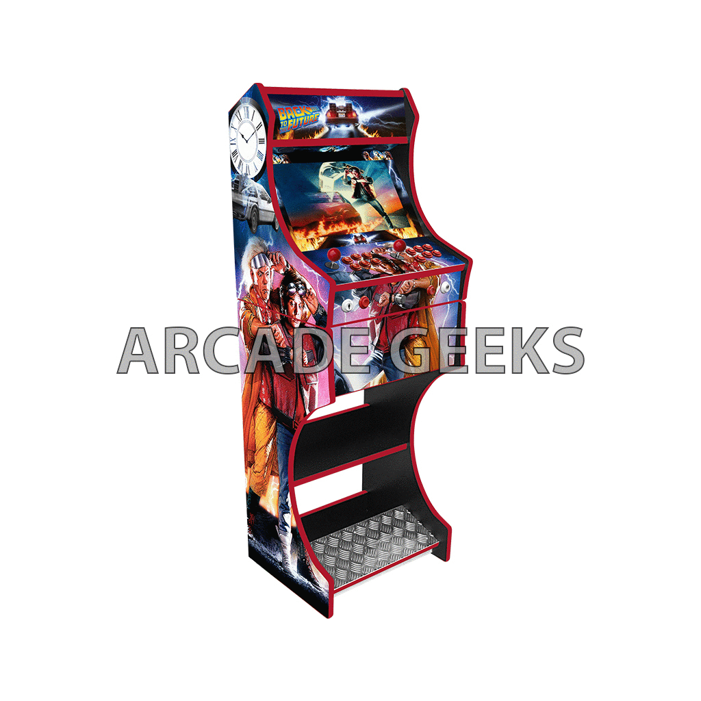 2 Player Arcade Machine - Back to The Future - Arcade Geeks