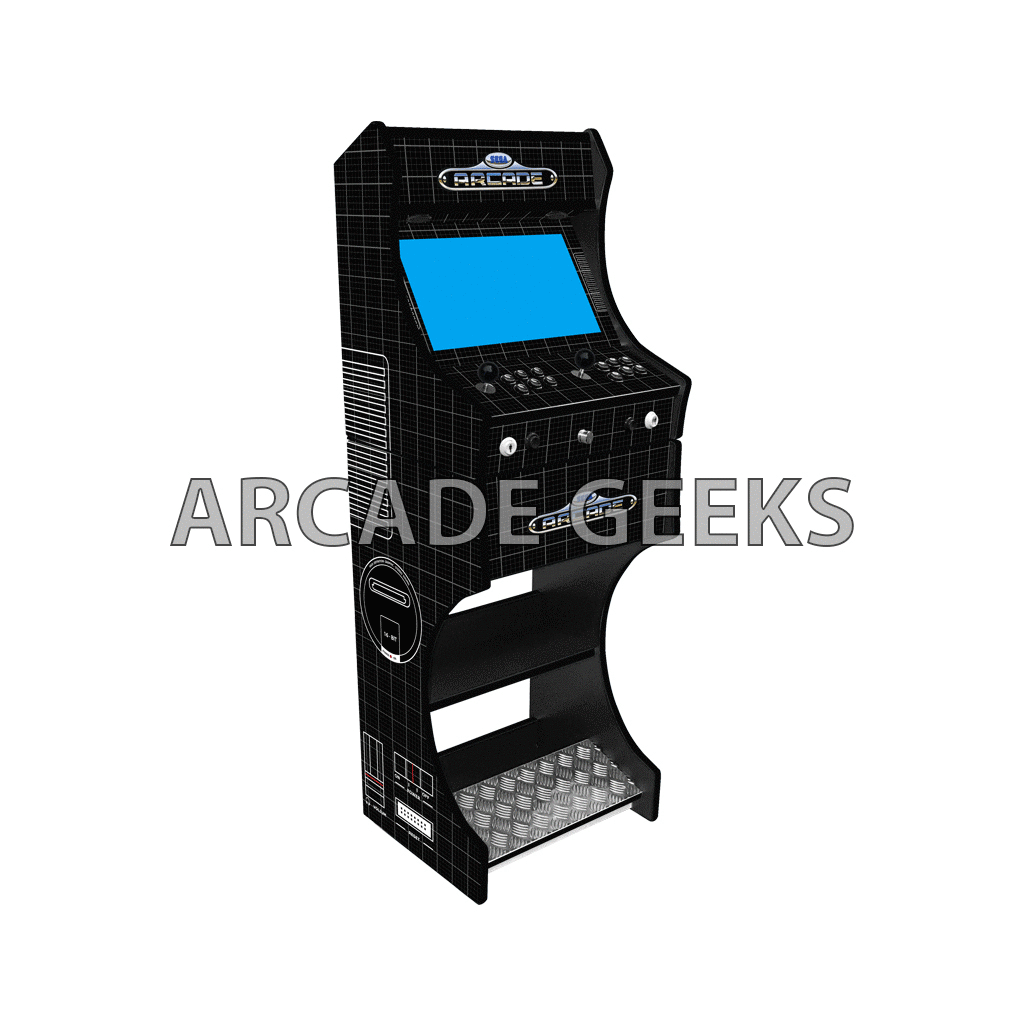 2 Player Arcade Machine - Aliens - V1 - Arcade Geeks