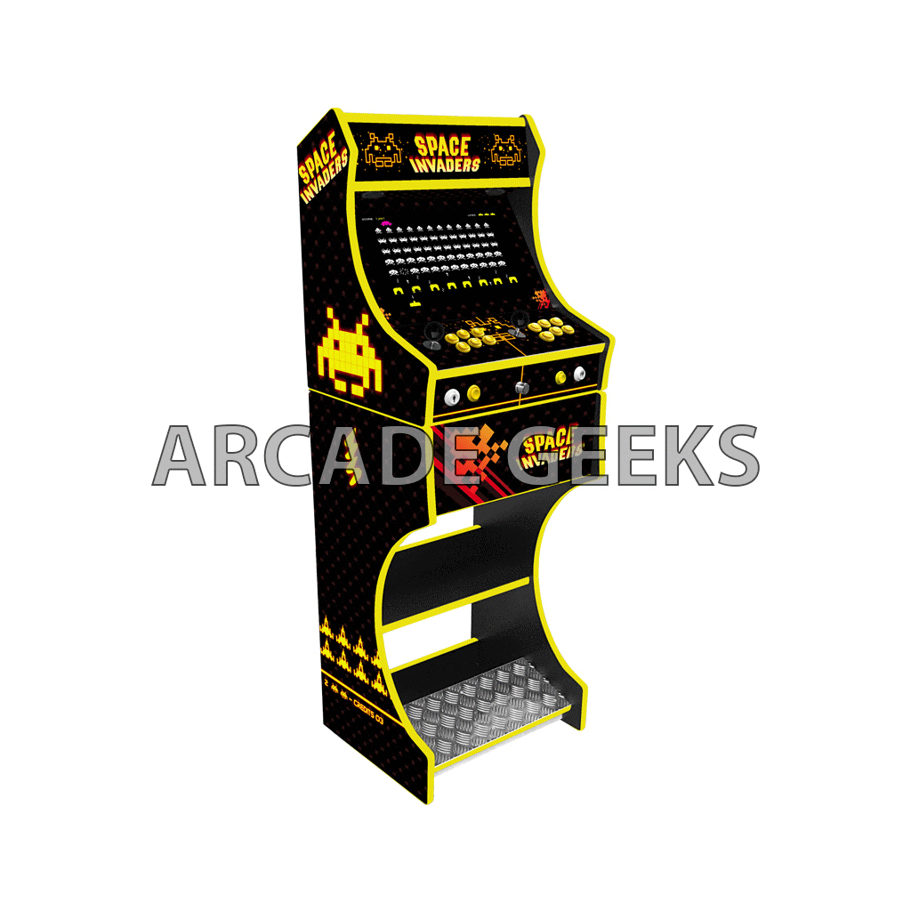 2 Player Arcade Machine - Aliens - V1 - Arcade Geeks