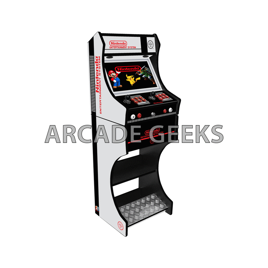 2 Player Arcade Machine - Aliens - V1 - Arcade Geeks