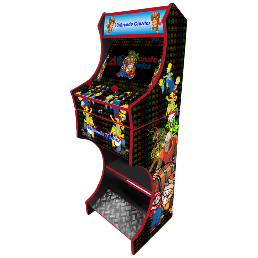 2 Player 80s Classic Themed multi games Arcade Machine - Arcade Geeks