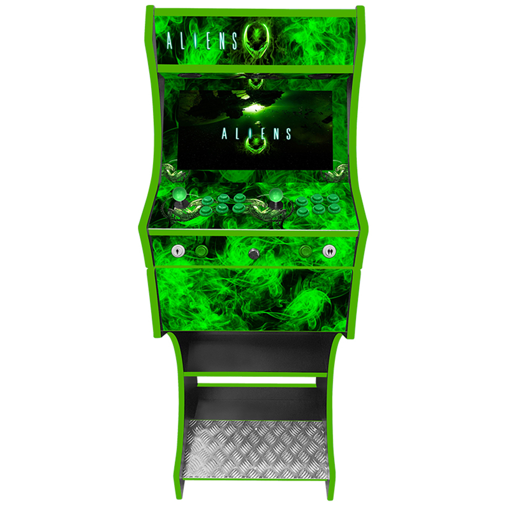 Quality UK Built Arcade Machines - 2 Player Aliens v2 Themed Arcade ...