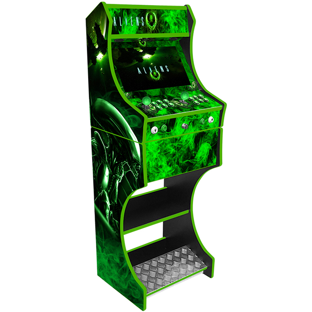 Quality UK Built Arcade Machines - 2 Player Aliens v2 Themed Arcade ...
