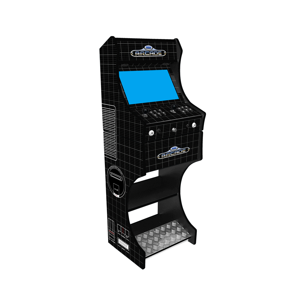 2 Player Arcade Machine - Sega Themed - Arcade Geeks
