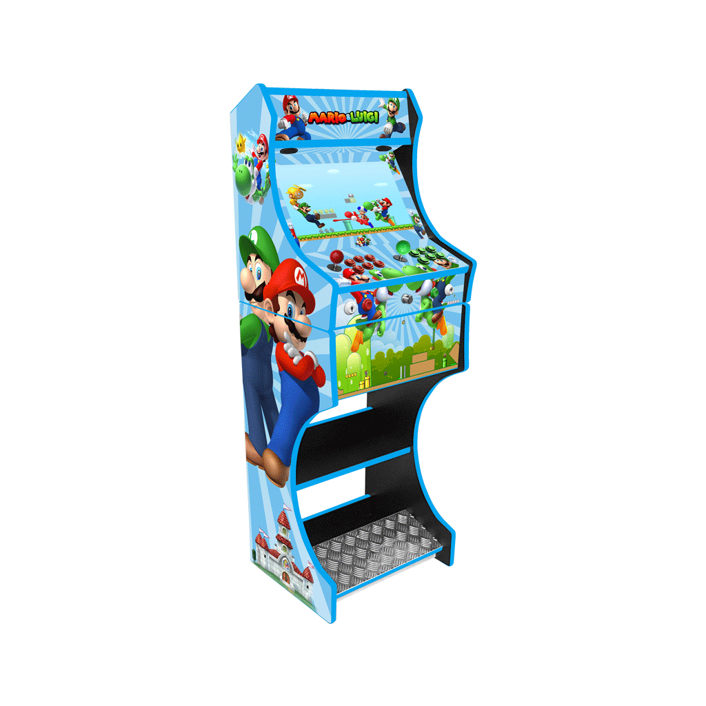 2 Player Mario & Luigi Themed Arcade Machine - Arcade Geeks