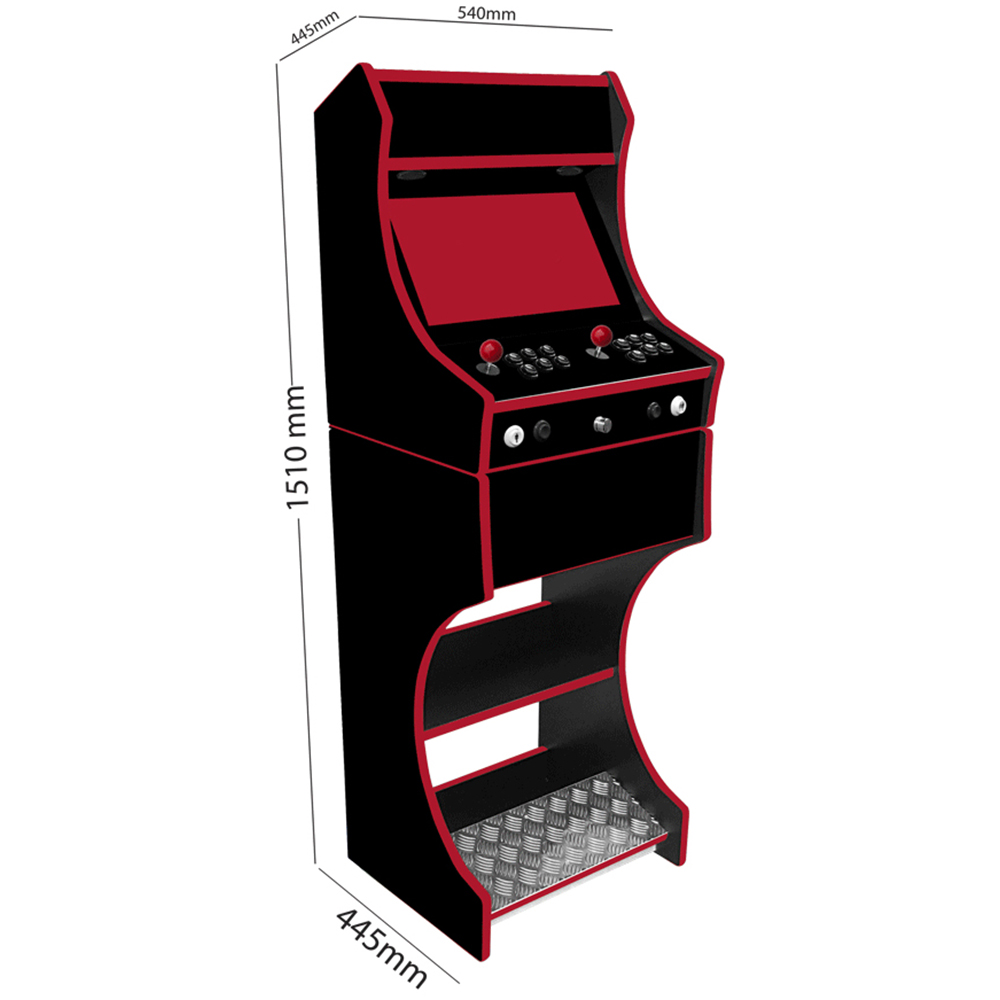 2 Player 80s Classic Themed multi games Arcade Machine - Arcade Geeks