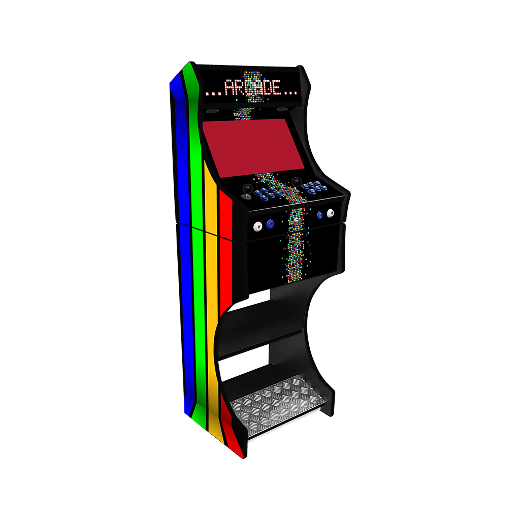 2 Player Arcade Machine - Contemporary v2 Design Theme - Arcade Geeks
