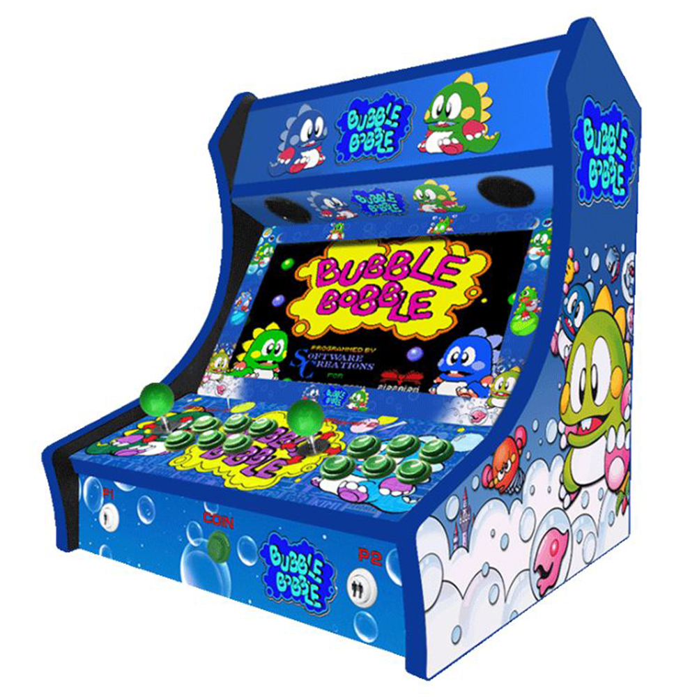 2 Player Bartop Arcade Machine -Bubble Bobble Themed Arcade Machines ...