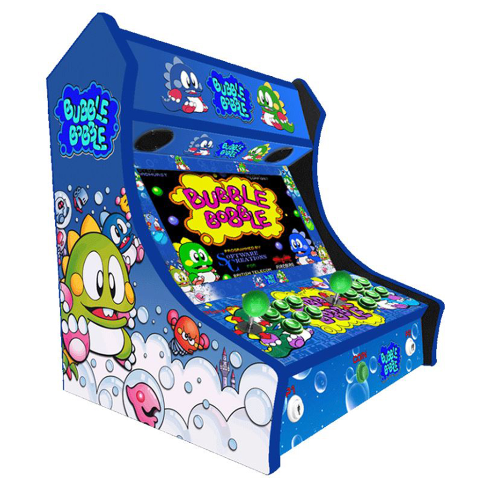 2 Player Bartop Arcade Machine -Bubble Bobble Themed Arcade Machines ...