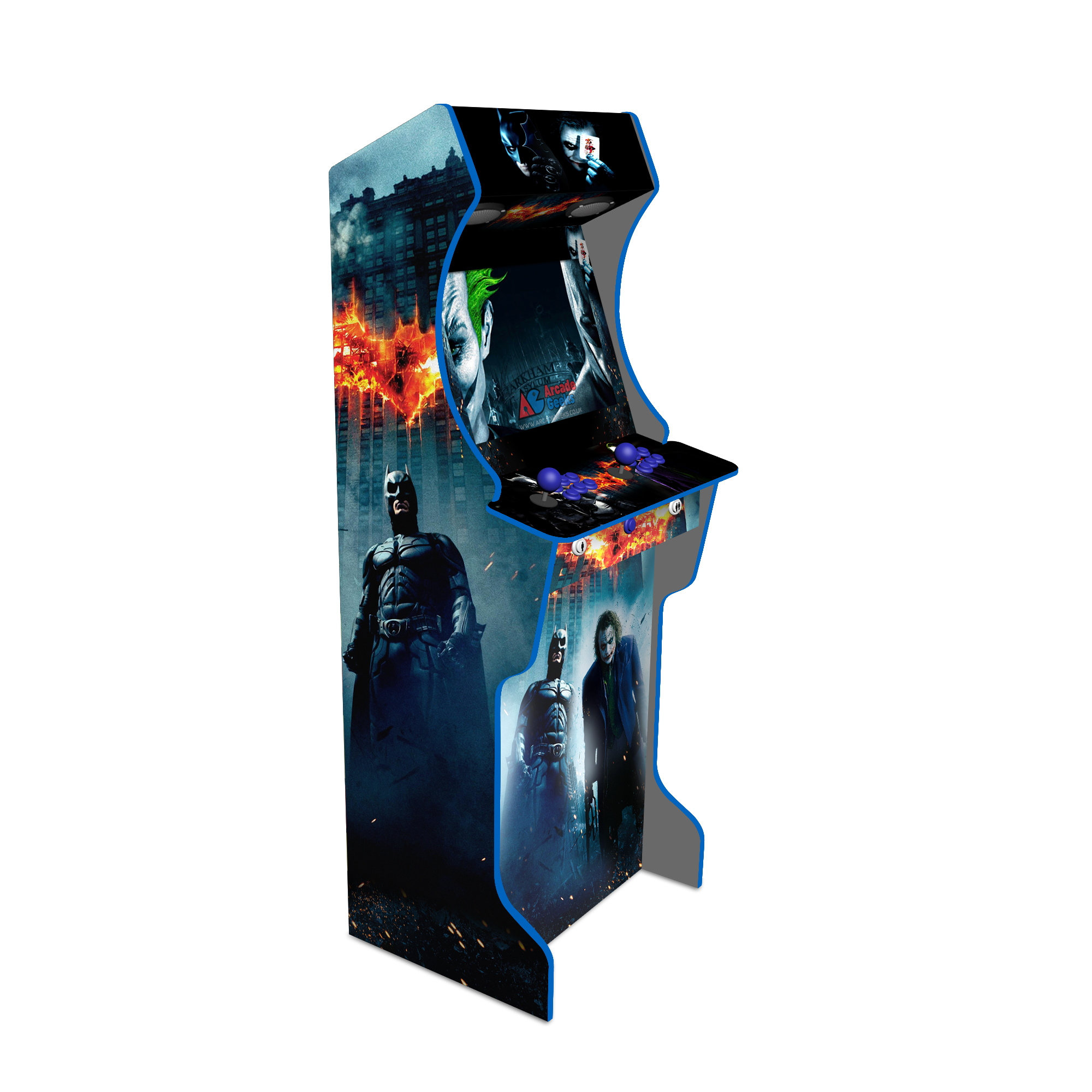 AG Elite 2 Player Arcade Machine - Batman & Joker - Top Spec - Arcade Geeks