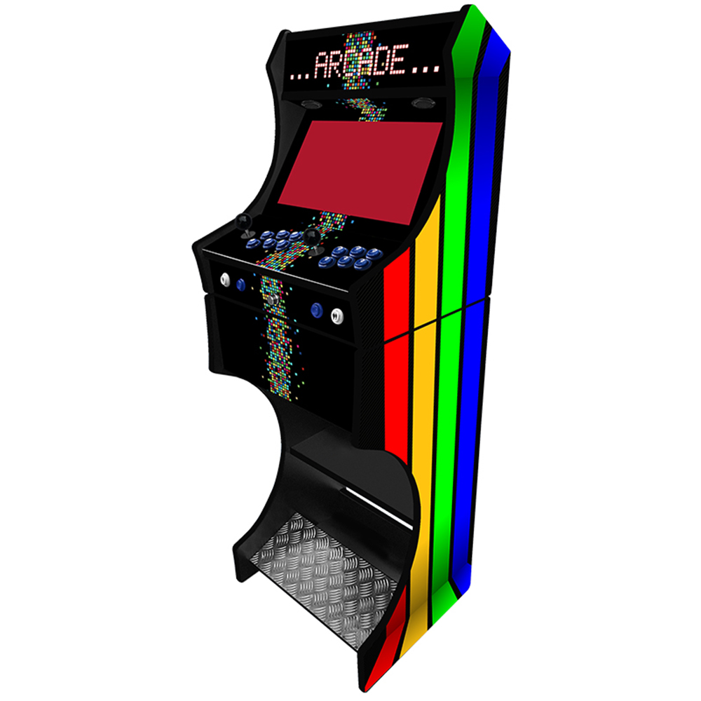 2 Player Arcade Machine - Contemporary v2 Design Theme - Arcade Geeks