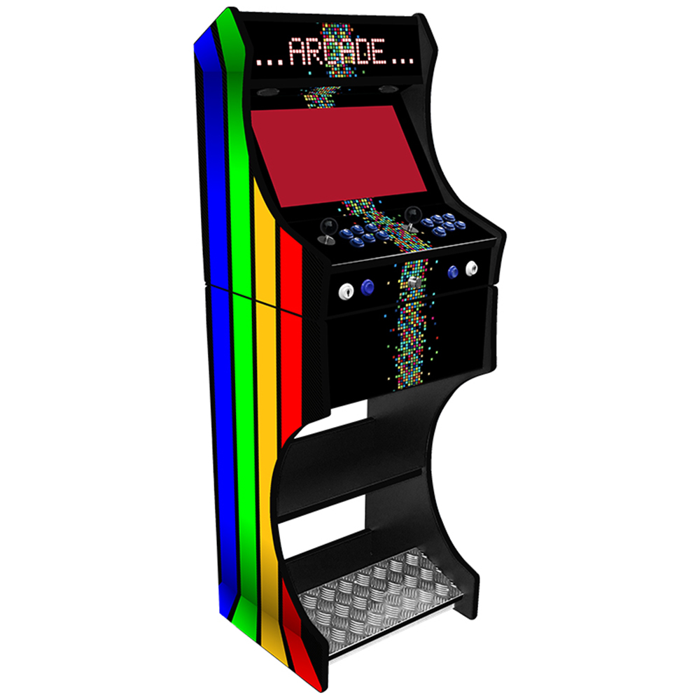 2 Player Arcade Machine - Contemporary v2 Design Theme - Arcade Geeks