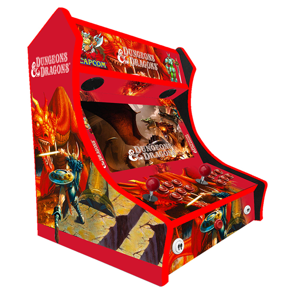 2 Player Bartop Arcade Machine - Dungeons & Dragons Themed multi games ...