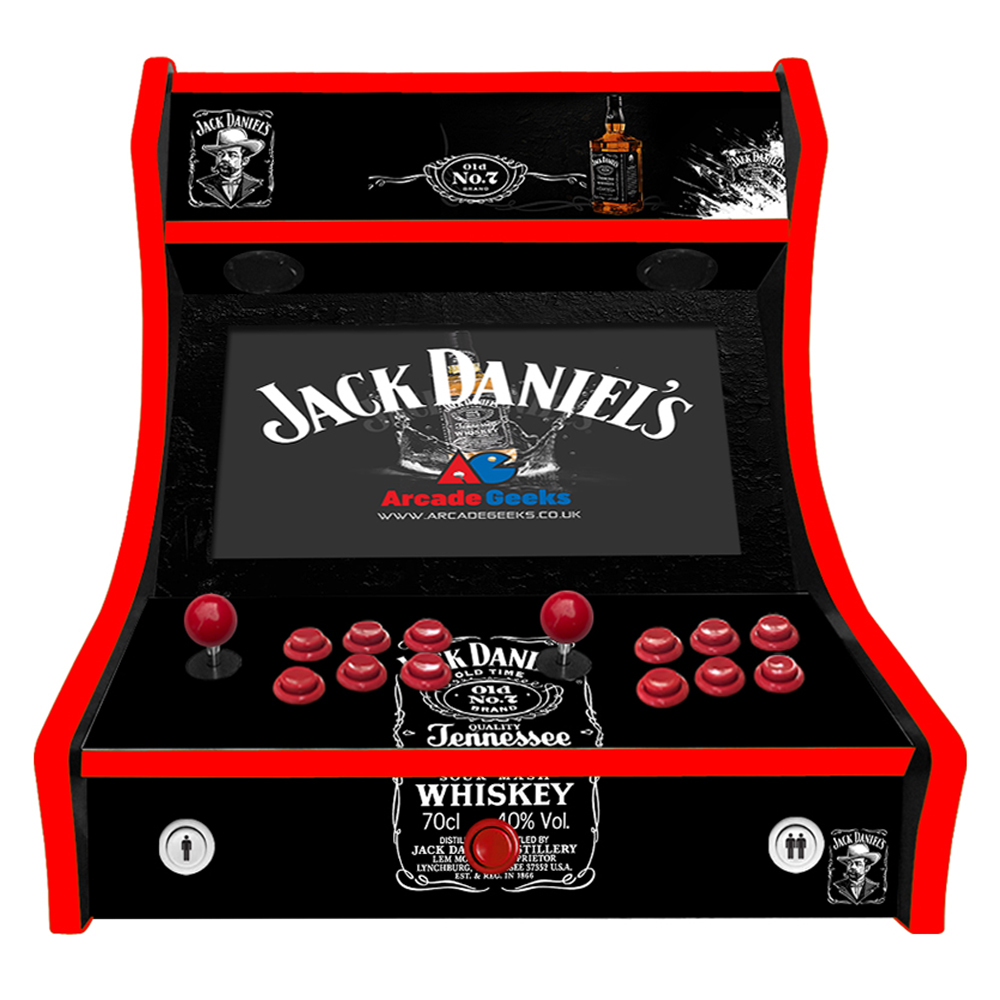 2 Player BartopArcade Machine - Jack Daniels Themed Design Arcade ...