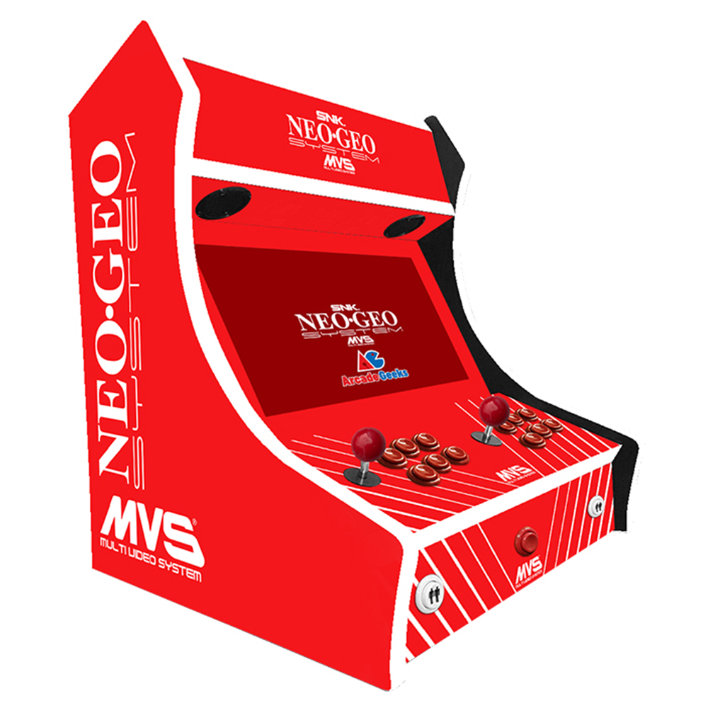 Bartop Arcade Machine - SNK, NEO GEO, MVS Arcade Machine, 1000's of ...