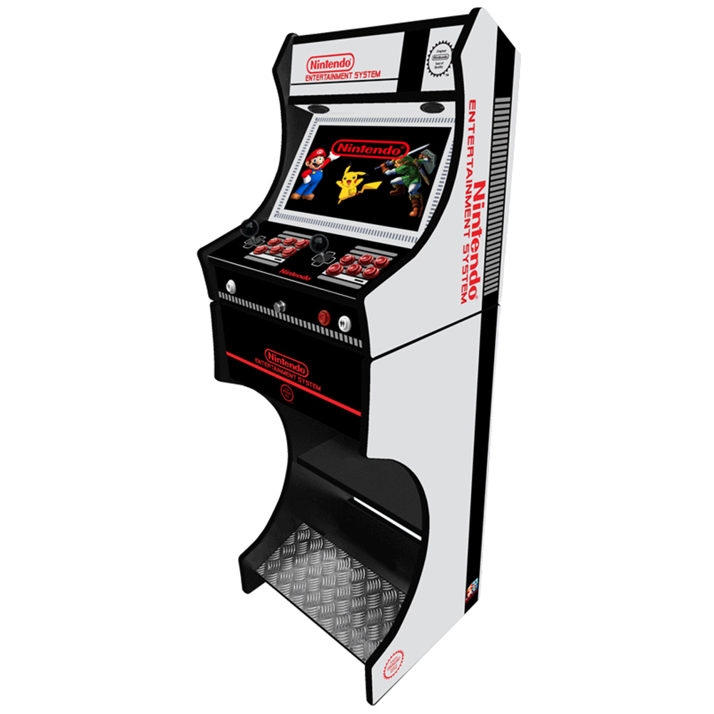 2 Player Arcade Machine - NES Themed - Arcade Geeks