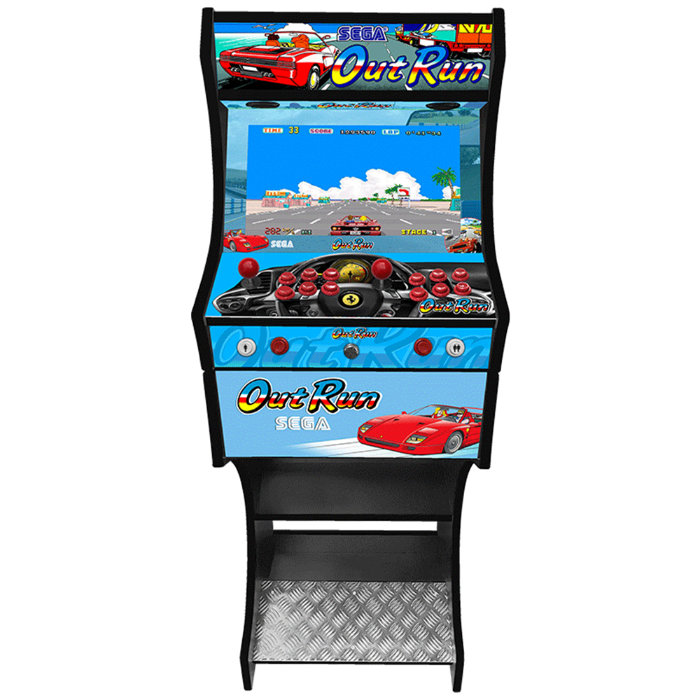 2 Player Arcade Machine - Out Run v1 - Arcade Geeks
