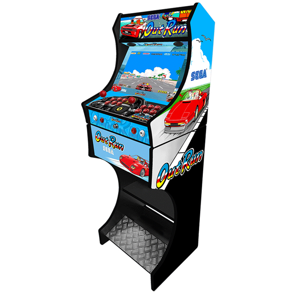 2 Player Arcade Machine - Out Run v1 - Arcade Geeks