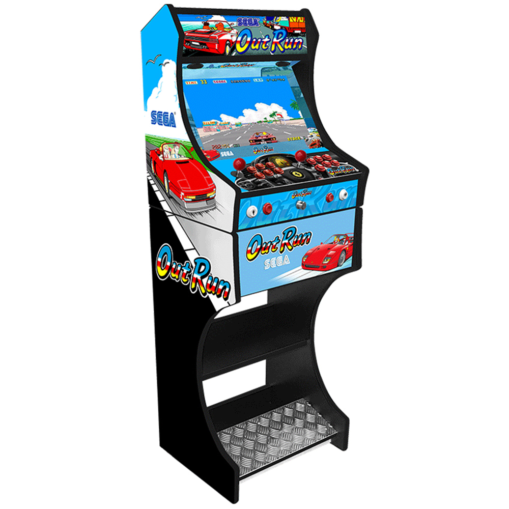 2 Player Arcade Machine - Out Run v1 - Arcade Geeks