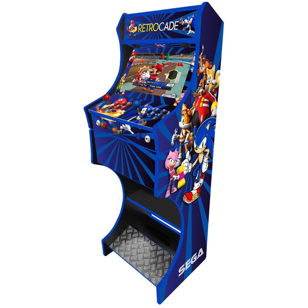 2 Player Arcade Machine - Retrocade Themed - Arcade Geeks