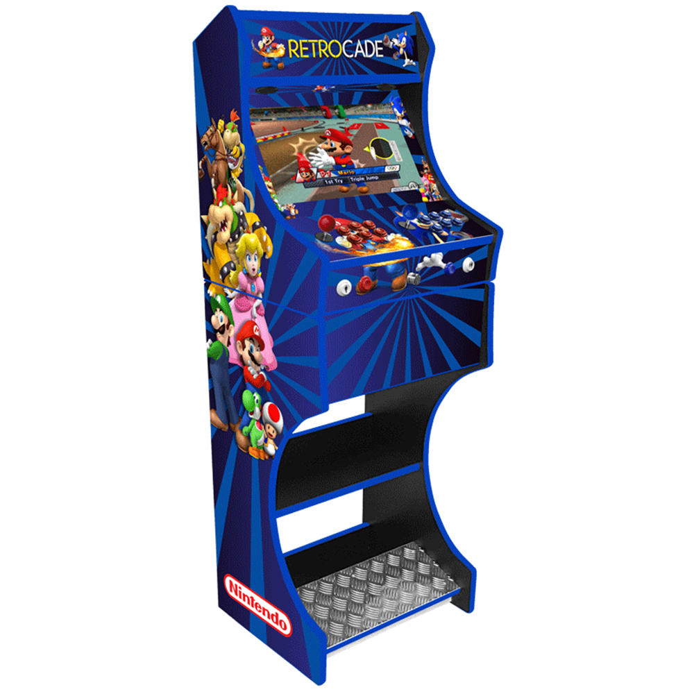 2 Player Arcade Machine - Retrocade Themed - Arcade Geeks