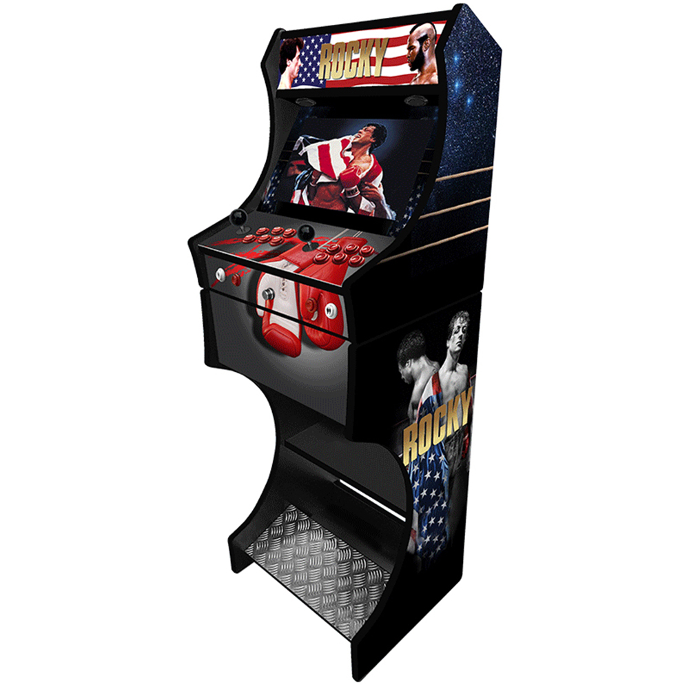 2 Player Arcade Machine - Rocky Themed - Arcade Geeks