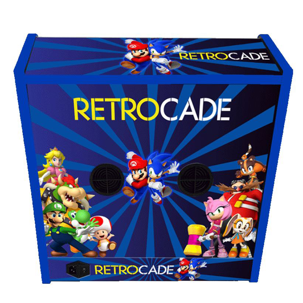 2 Player Bartop Arcade Machine - Retrocade Themed multi games machine ...