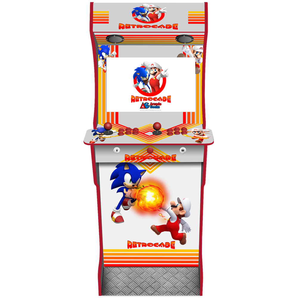AG Elite 2 Player Arcade Machine - Retrocade - Top Spec - Arcade Geeks