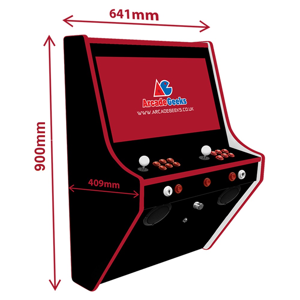 Wall Mounted Arcade Machine, 2 player Multi Games Arcade Machine ...