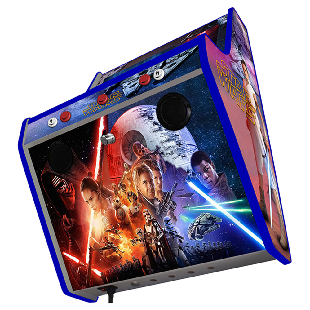 Wall Mounted Arcade Machine, Star Wars themed 2 Player Arcade Machine ...