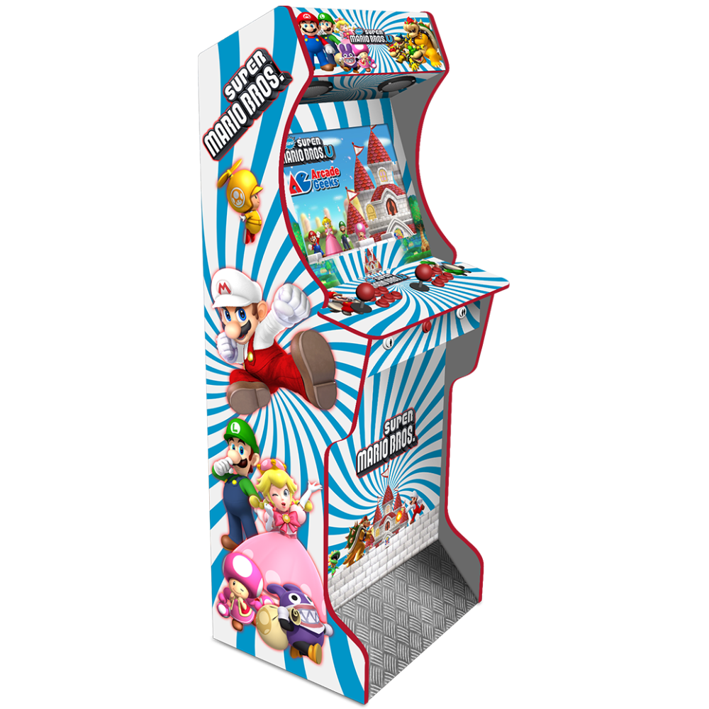 AG Elite 2 Player Arcade Machine - Super Mario Bros - Top Spec - Arcade ...