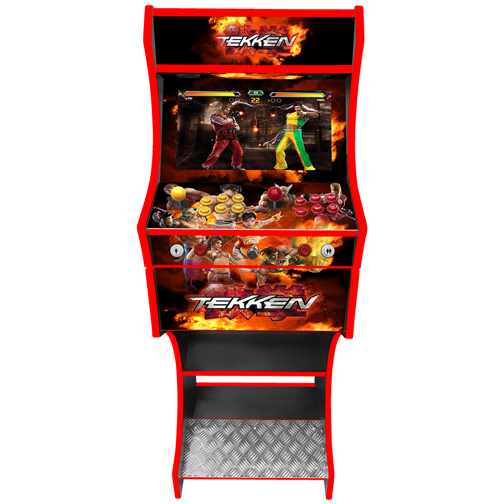 Tekken v1 Design Theme Arcade Machine - Arcade Geeks