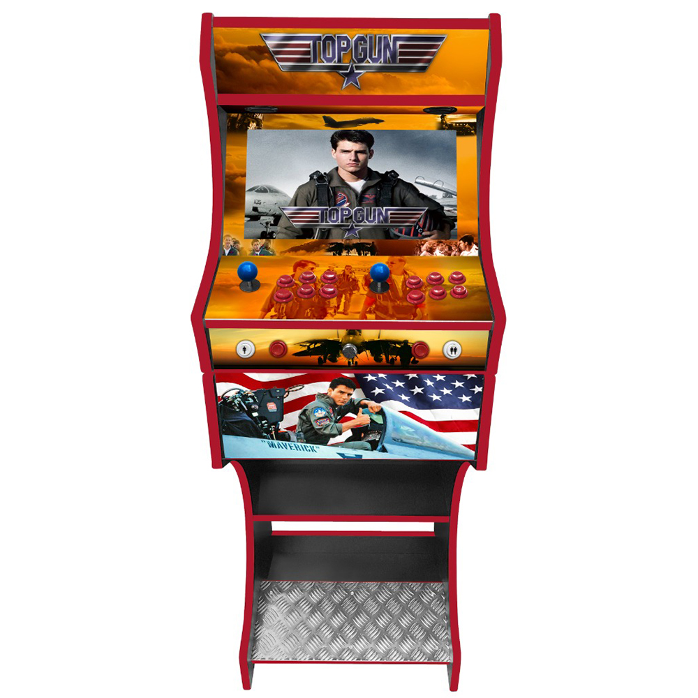 2 Player Arcade Machine - Top Gun Multi games arcade machine - Arcade Geeks