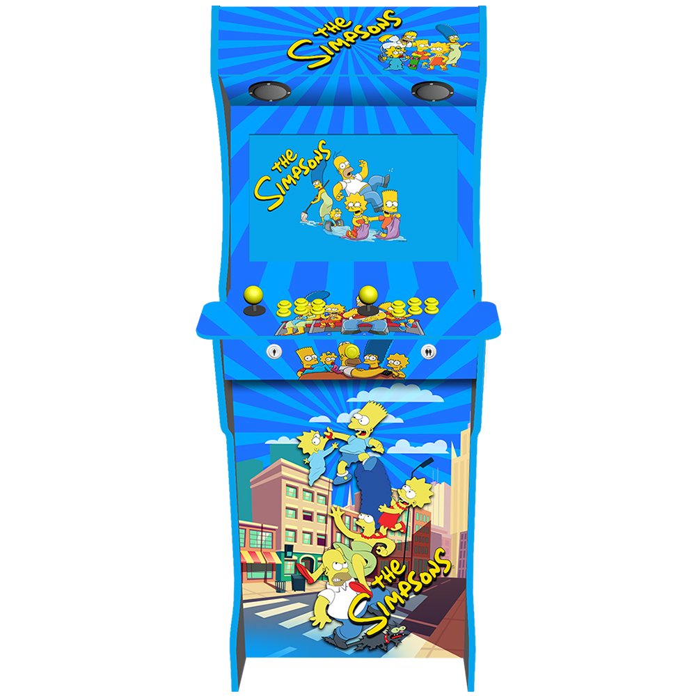 Bartop Arcade Machine - The Simpsons Arcade Machine, 1000's of retro ...