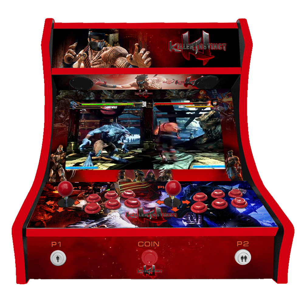 2 Player BartopArcade Machine - Killer Instinct Themed Design Arcade ...
