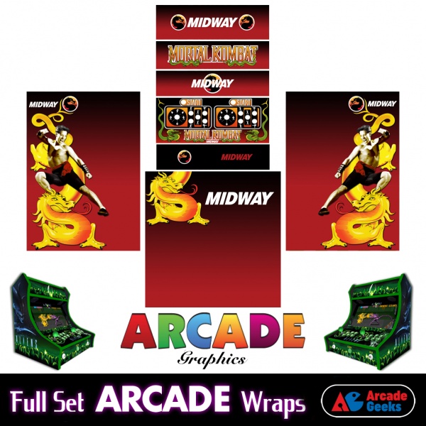 Arcade Cabinet Graphics & Artwork - Arcade Geeks - Arcade Geeks